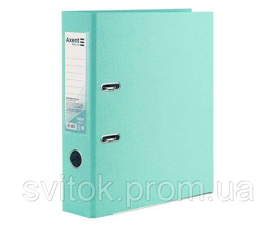 Папка-реєстратор одностор.Delta by Axent зібрана. Pastelini. м'ятна Pastelini PP 7. 5 cм D1714 ...