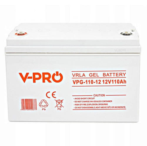 Аккумулятор VOLT GEL VPRO SOLAR 110Ah 12V (6AKUGEL110) акб для дома ...