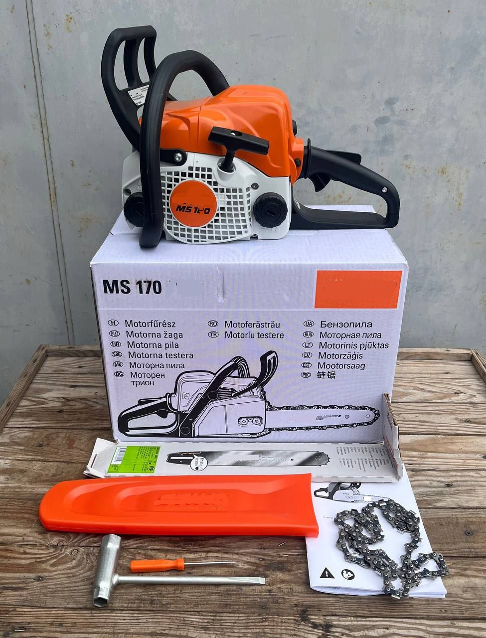 Бензопила MS 170 (оригінал) НІМЕЧЧИНА (ID#2296255855), цена: 6600 ...