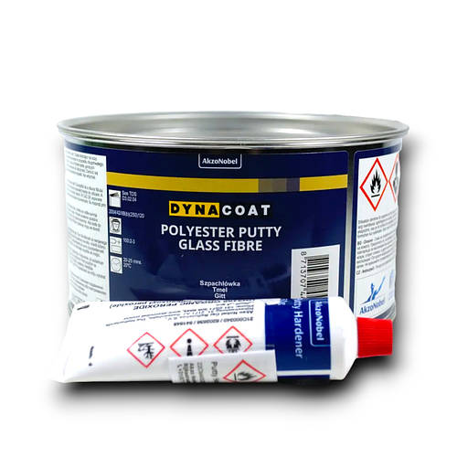 Шпаклівка Dyna Coat Polyester Putty Glass Fibre Set 1,65 кг (ID#1262381924), ціна: 719.57 ...