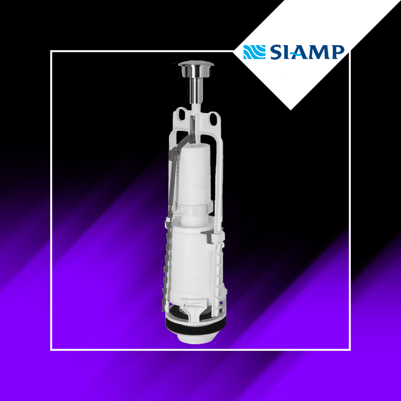 Сливной механизм SIAMP Switch 22, с функцией «СТОП», универсальный, с регулировкой по высоте (ID ...