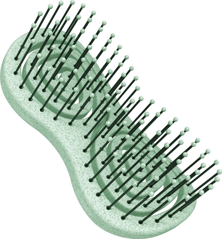 Hairway щітка Organica масажна мятна 118 мм (ID#2313605437), цена: 243 ...