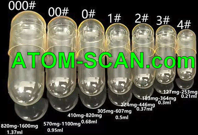 Капсули розмір 00 (23,90*8,55mm) 0,85ml в Києві від компанії "ATOM-SCAN™® Інтернет-магазин (atom ...