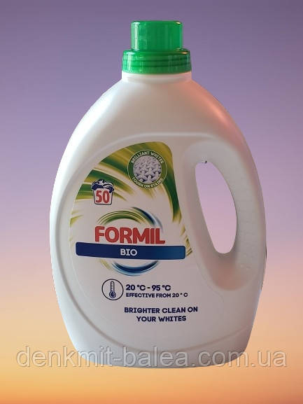 Гель для стирки белых и цветных тканей Formil Bio 2200 мл: продажа ...