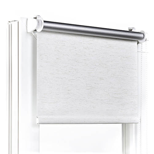 Роллеты на окна Блекаут Роллета тканевая Термо блекаут 063 Молочно ...