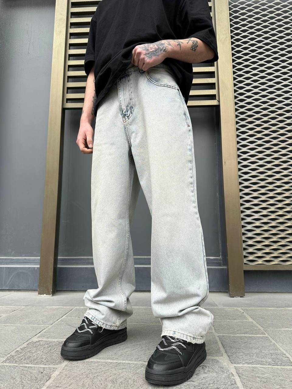Джинсы Baggy мужские светлые 32 (ID#2299374901), цена: 1155 ₴, купить ...