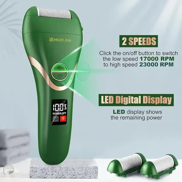 Електрична пилка-пемза для педикюру Shoran Electric Foot File ...