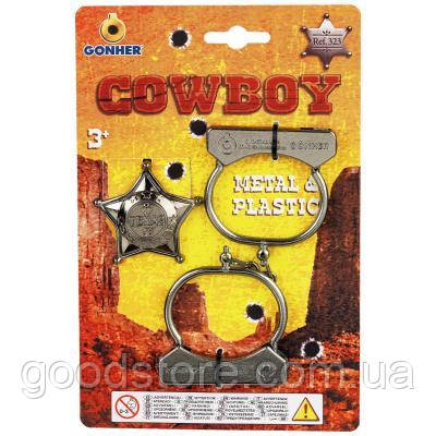 Іграшкова зброя Gonher наручники Шеріфа (323/0) - оригінал (ID#2299294165), ціна: 640 ₴, купити ...