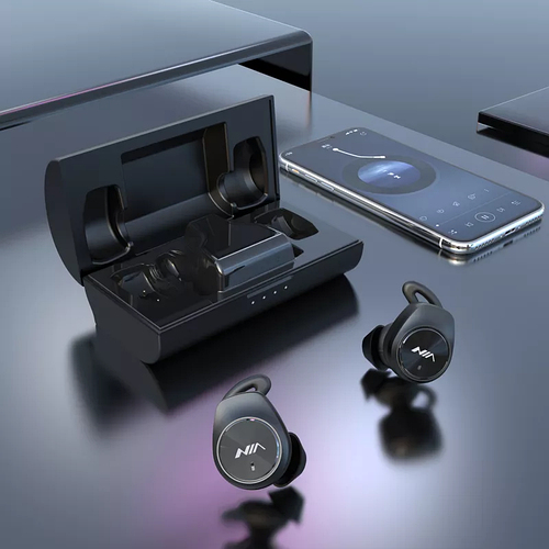 Наушники NIA MDR NB710 BT + Сенсор + Кейс, Беспроводная Bluetooth ...