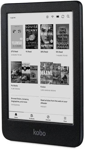 Электронная книга Kobo Clara BW , Гарантия (ID#2300061890), цена: 7750 ...