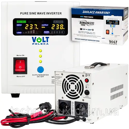 SINUS PRO 1000 E 12/230V (700/1000W источник бесперебойного питания (ID ...