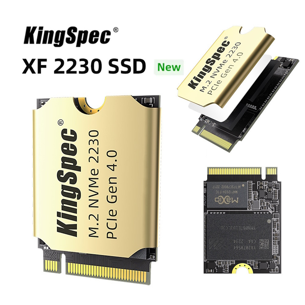 SSD Диск KingSpec 1TB M.2 NVMe 2230 Gen4x4 ССД для PC Microsoft Surface Pro, Steam Deck (ID ...