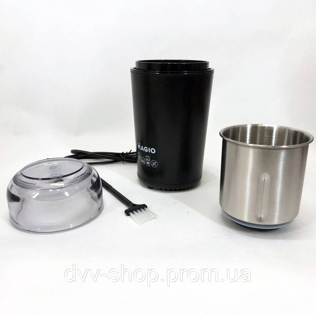 Кофемолка с функцией измельчения зерен для эспрессо MAGIO MG-193, Мельница электрическая WQ-186 ...