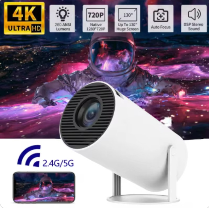 Проєктор Magicube hy300 PRO Android 11/4K/HD/WiFi/260 ANSI Домашній ...