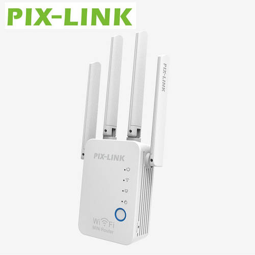 Репитер Wi-Fi сигнала PIX-LINK LV-WR16 белый 2,4 ГГц 300 Мбит/с ...