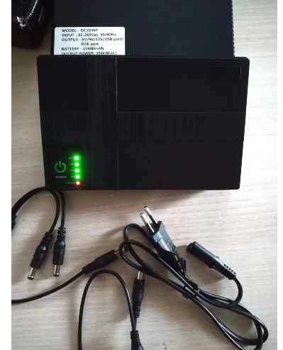 Повербан (ДБЖ) для роутера UPS DC1036P, 5V 9V, 12V 10400 мАг Міні ДБЖ ...