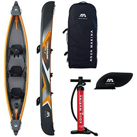Каяк надувной на 3 человека Tomahawk Air-c 3-person DWF High-end Canoe ...