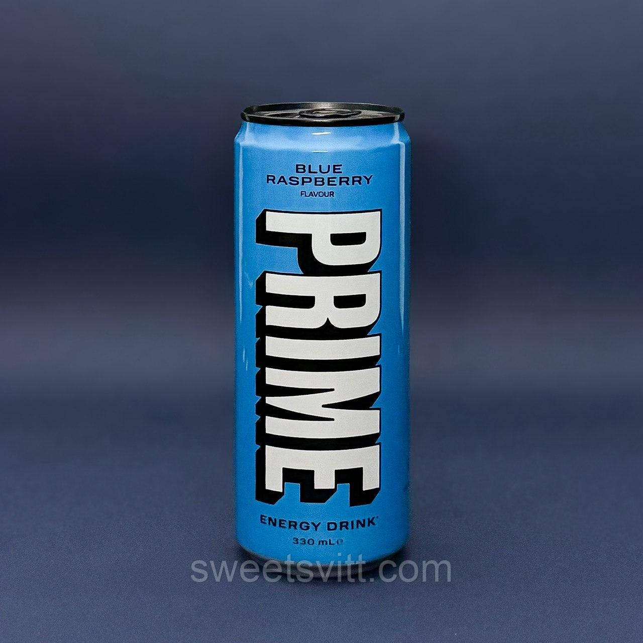 Енергетичний напій Prime Energy Drink Blue Raspberry 330 мл купити за ...
