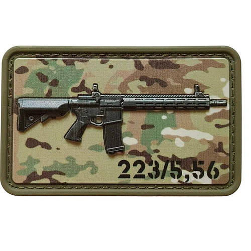 Шеврон патч AR-15 223 / 5,56 пвх (ID#2302783154), цена: 210 ₴, купить ...