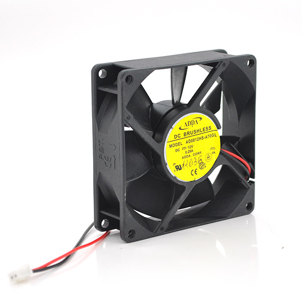 Кулер корпусний Merlion 8025 DC sleeve fan 2pin 80*80*25 мм, 1500об/хв ...