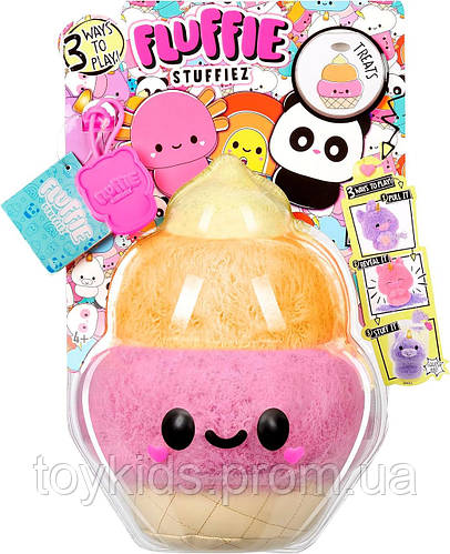Fluffie Stuffiez Мягкая игрушка-антистресс Пушистый сюрприз Мороженое ...