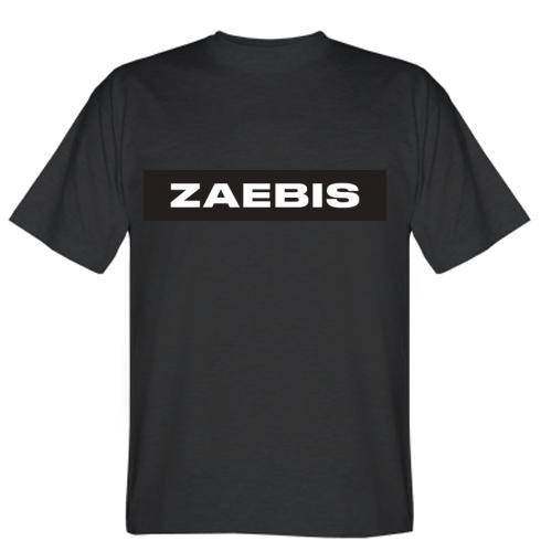 Чоловіча футболка Zaebis чорний XS, ціна: 550 ₴, купити на Prom.ua