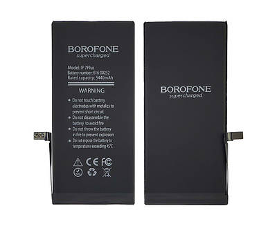 Аккумулятор Borofone для Apple iPhone 7 Plus, усиленный (3440 mAh ...