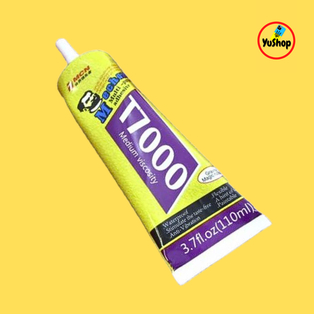 Клей силиконовый Mechanic T7000, чёрный, 110ml, в тюбике с дозатором ...