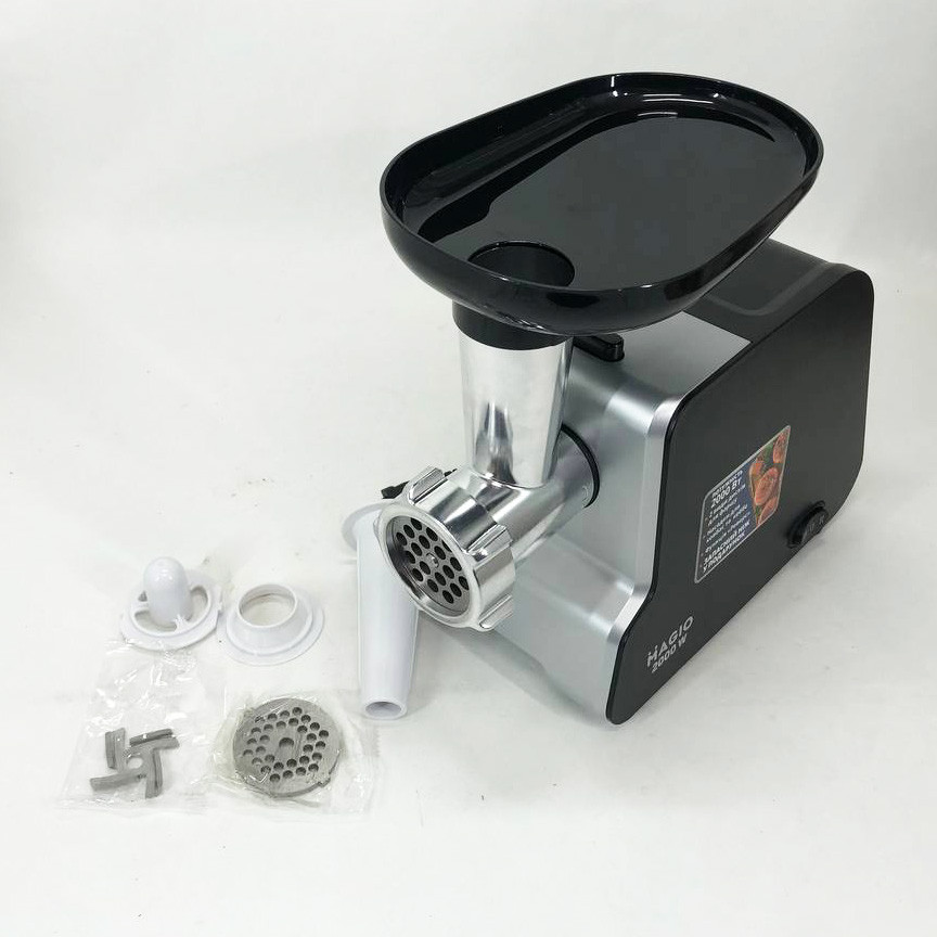 Мясорубка для помидоров Magio MG-268 2000 Вт | Мясорубка металлическая | Мясорубка UC-579 для ...