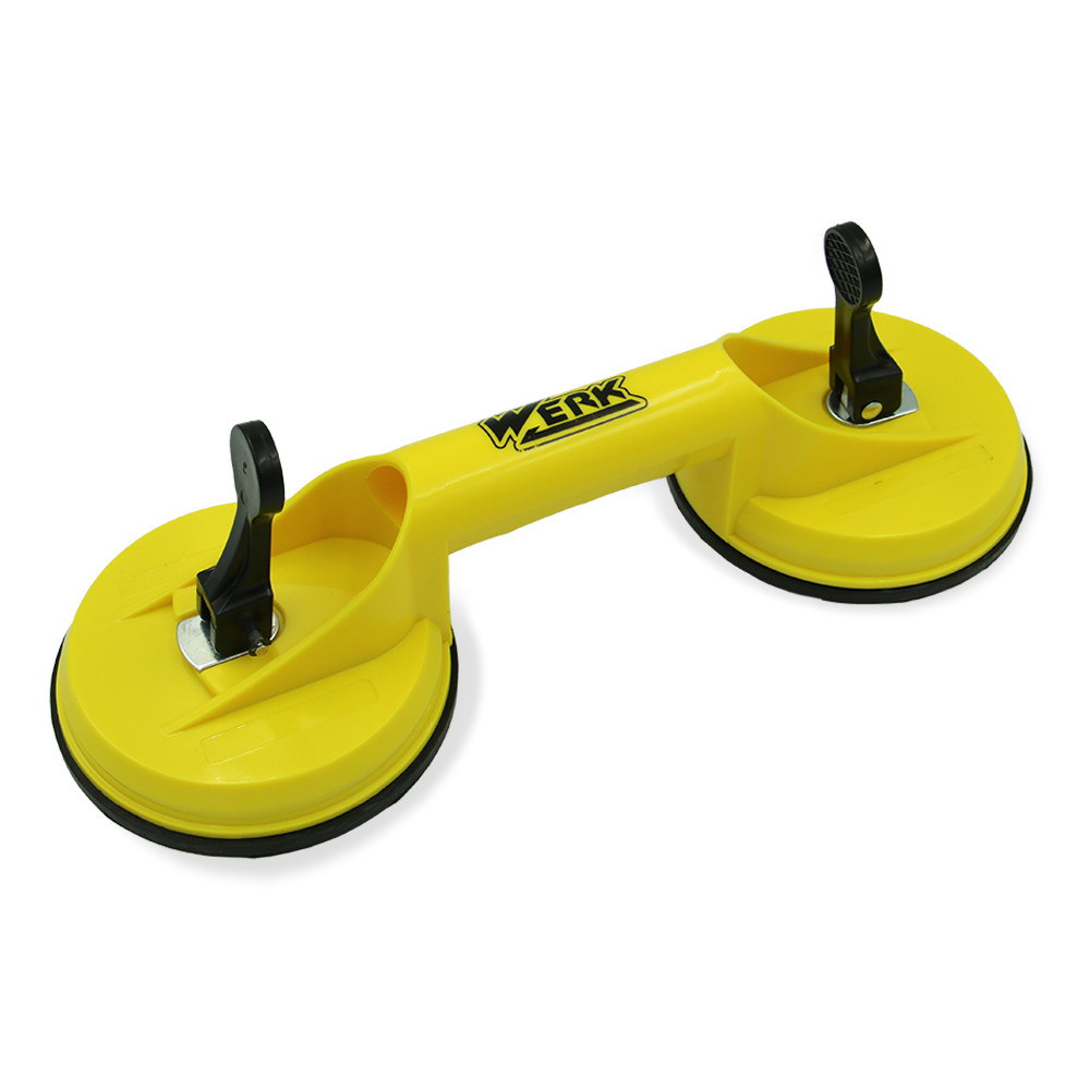 (64071) Тримач-присоска пластикова подвійна 80 кг 120 мм WERK, цена ...
