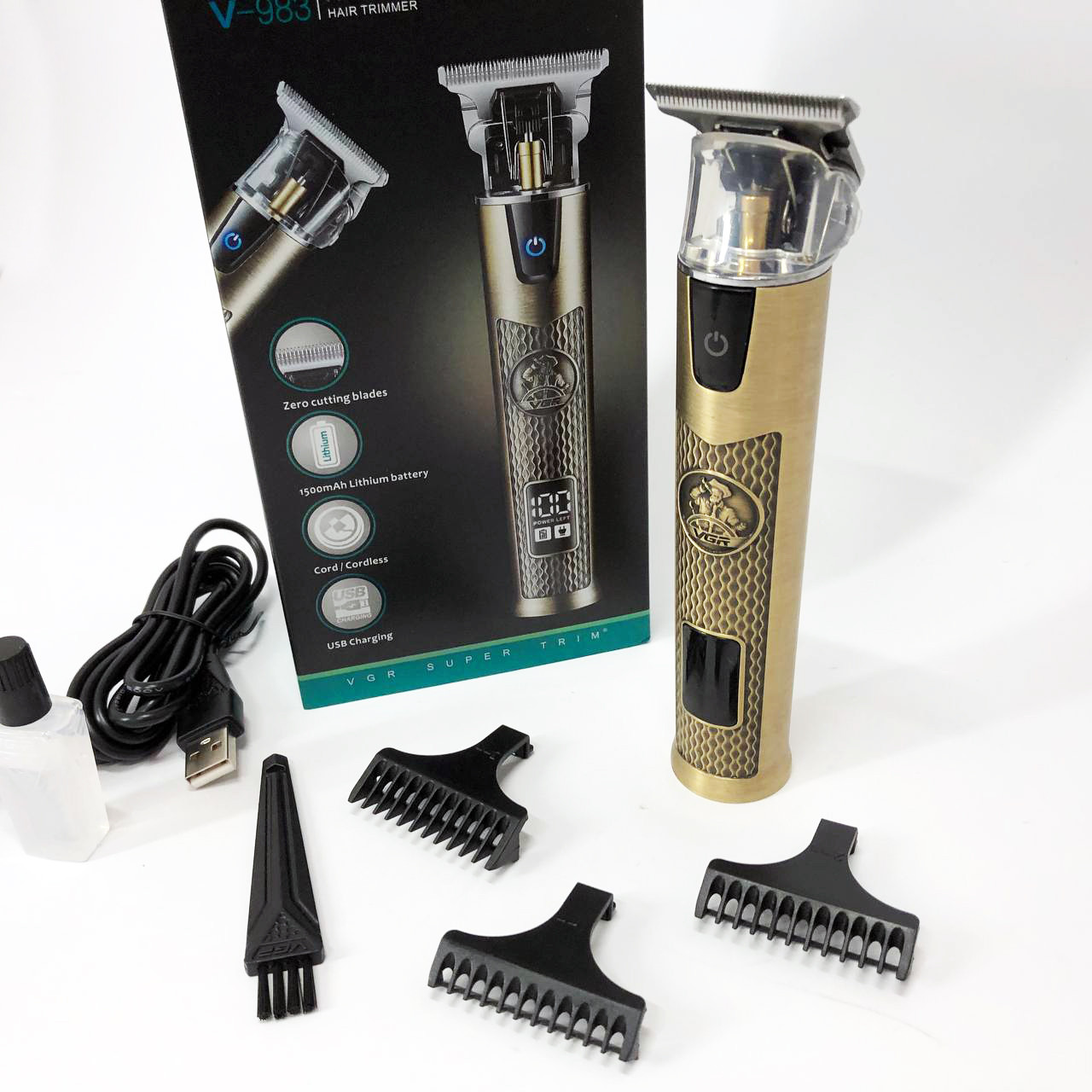Vgr машинка для стрижки VGR V-983, Профессиональная электробритва, Бритва триммер YK-400 для ...