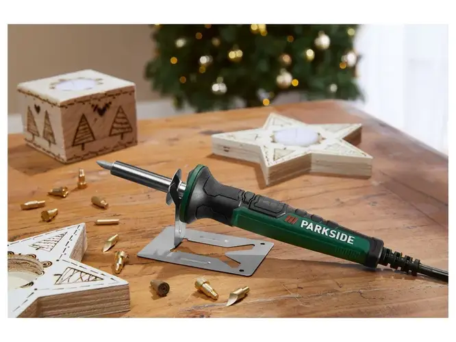 Паяльник сетевой из Германии Parkside PBMK 30, оригинальный выжигател ...