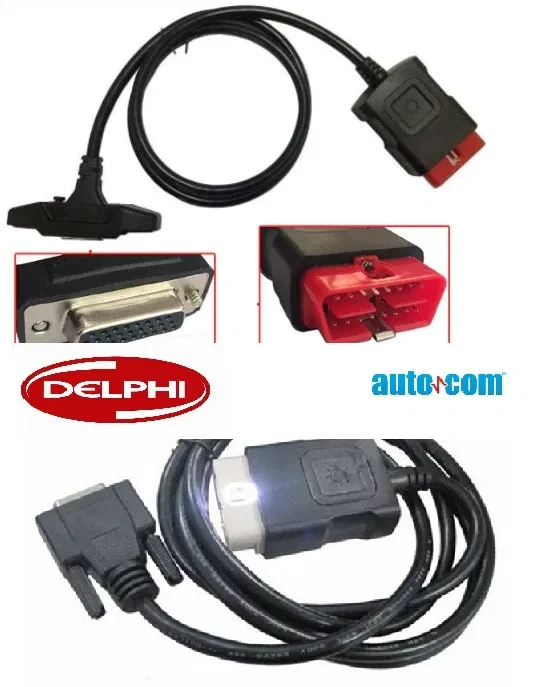 Кабель для подключения сканеров диагностики Delphi DS-150E Autocom ...