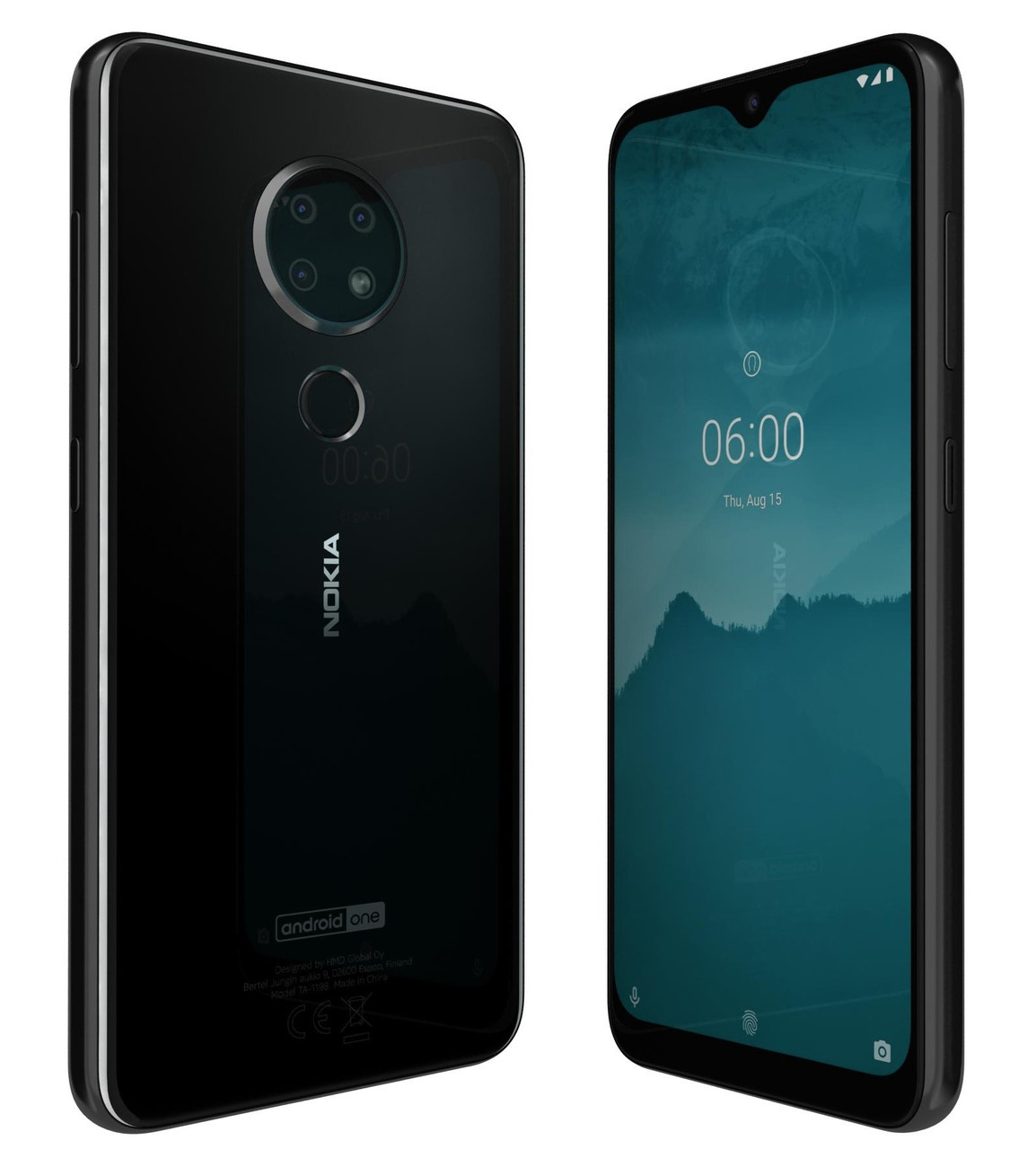 Смартфон Nokia 6.2 4/128GB Black 2SIM 6.3" IPS 16 Мп+8 Мп+5 Мп 3500 мАч ...