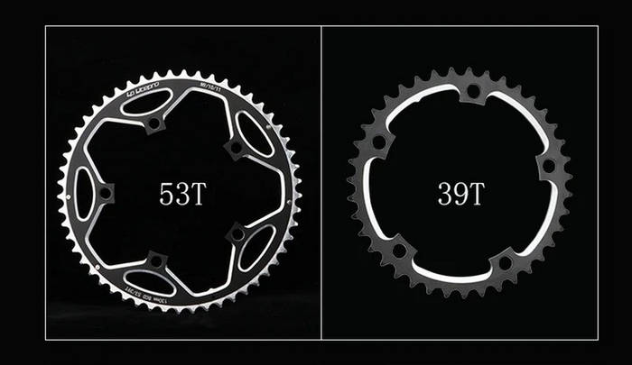 Комплект звезд LitePro bcd 130_5 для шосе набор 53_39Т (ID#2308455810 ...