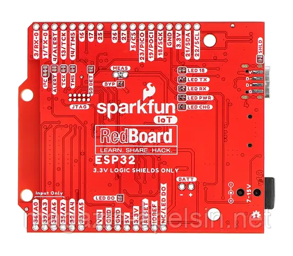 Sparkfun Iot Redboard Esp32 Arduino совместимая плата разработки Sparkfun Wrl 19177 Id