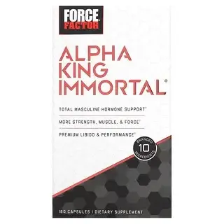 Force Factor, Alpha King Immortal, 180 капсул Киев (ID#1969202037), цена: 5203.29 ₴, купить на ...