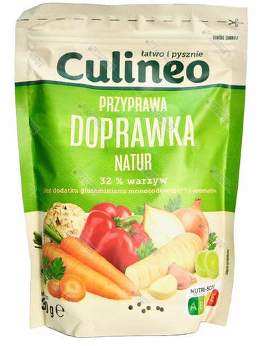 Приправа універсальна Сulineo Przyprawa Doprawka Natur 32% warzyw 300г ...