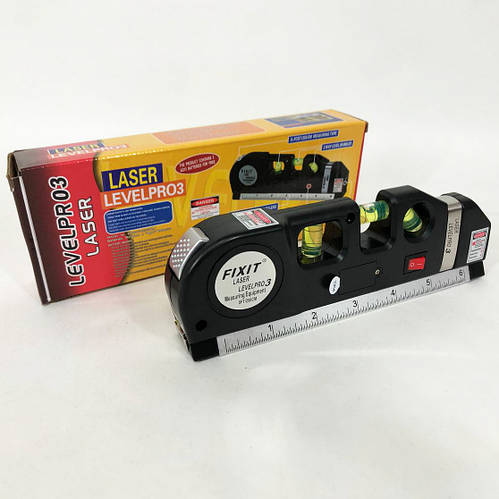 Лазерный уровень Laser Level Pro 3 со встроенной рулеткой LTG (ID ...