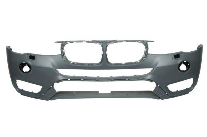 Бампер передній BMW X3 F25 14-17 (Тайвань) з отв. під омивач, під ...