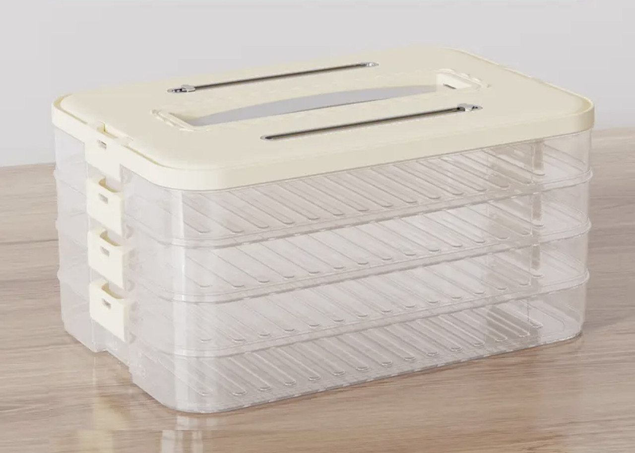 Контейнер органайзер для заморозки та зберігання пельменів і вареників Id 2217083826 ціна