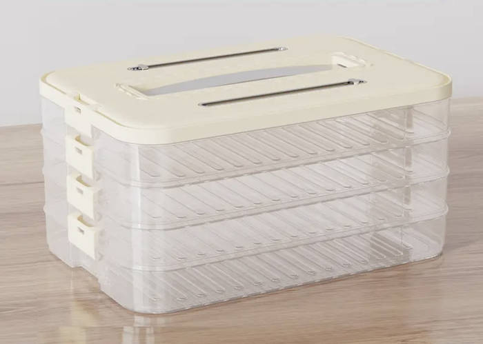 Контейнер органайзер для заморозки та зберігання пельменів і вареників Id 2217083826 ціна