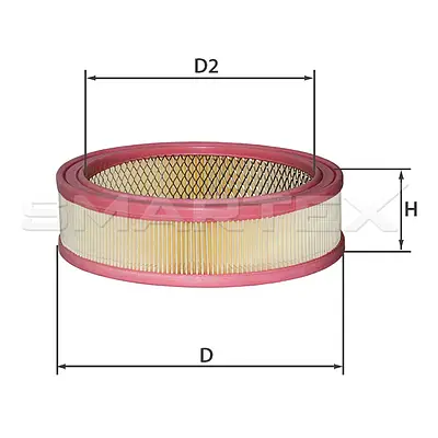 Фильтр воздушный ВАЗ 2110 Smartex (AR13192) Demi - Гарант Качества (ID ...