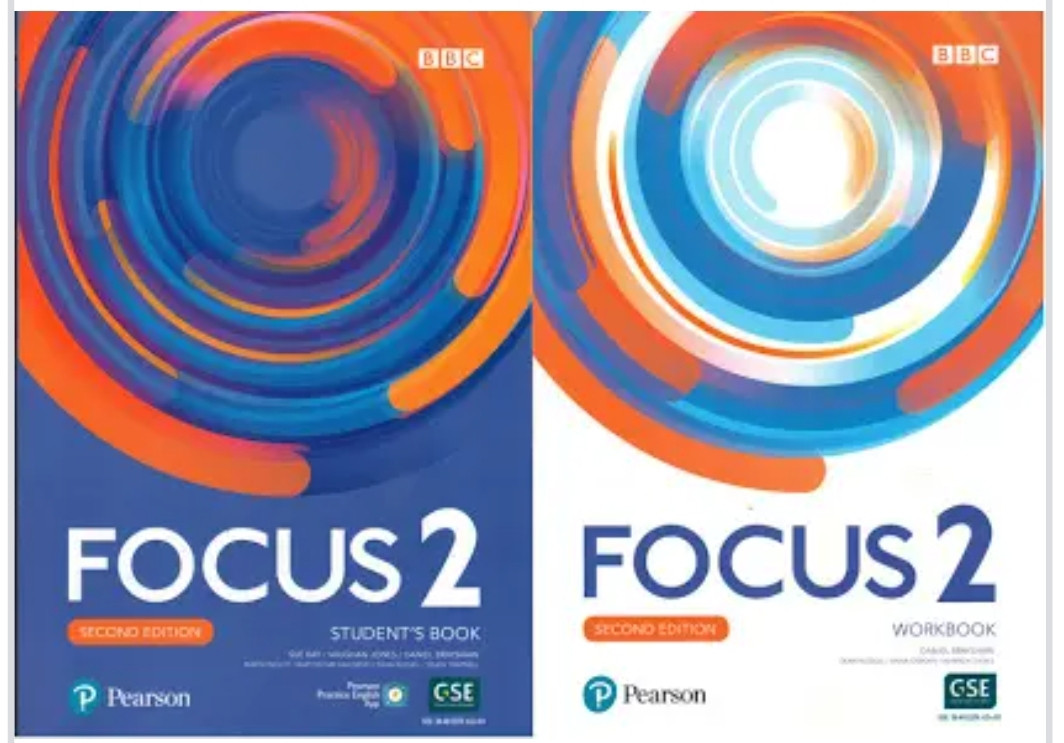 Focus 2 (2nd Edition Student's Book + Workbook) металева пружина. (ID ...