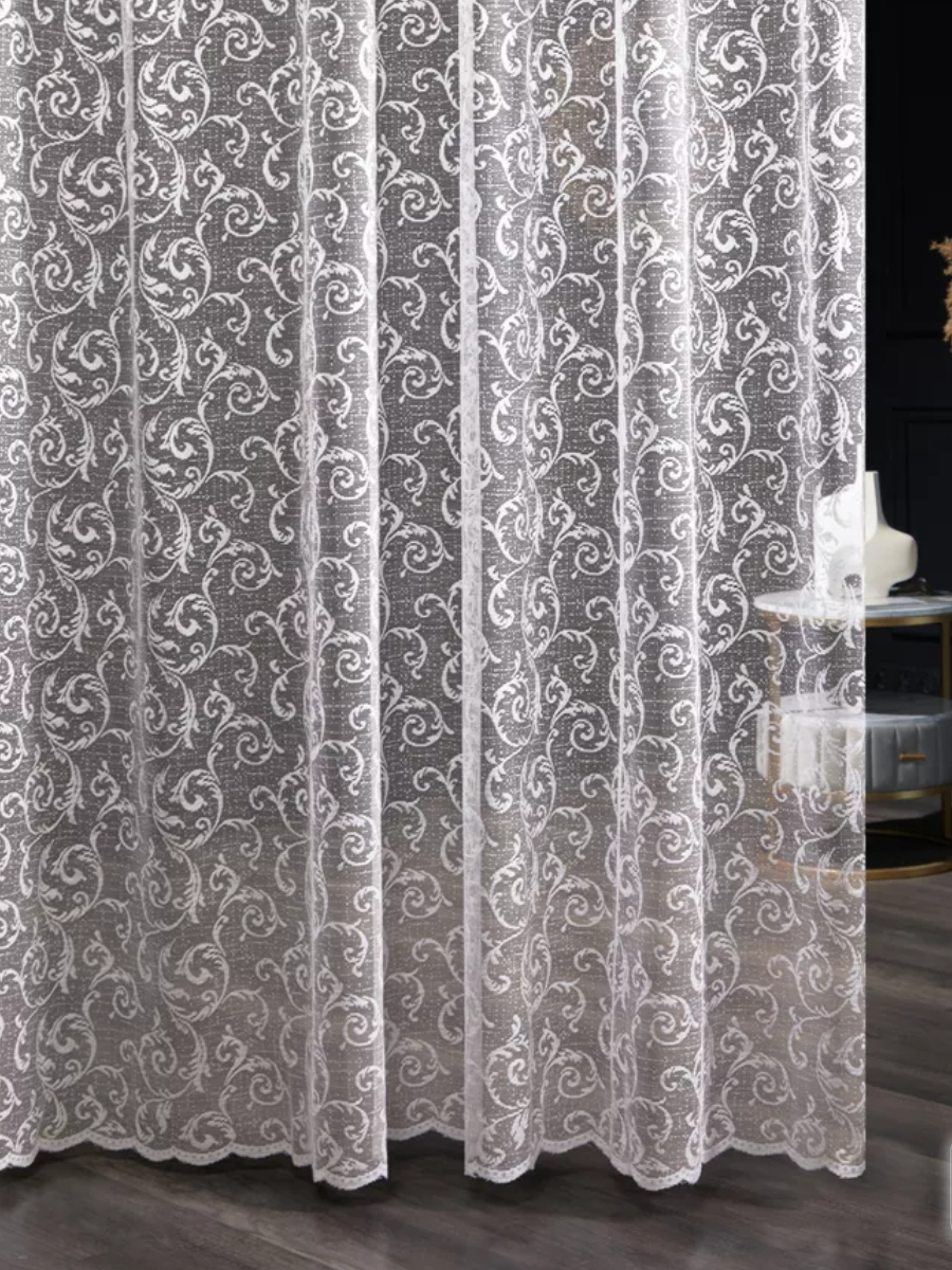 Тюль жакард білий купити за найкращою ціною в Хмельницькому від