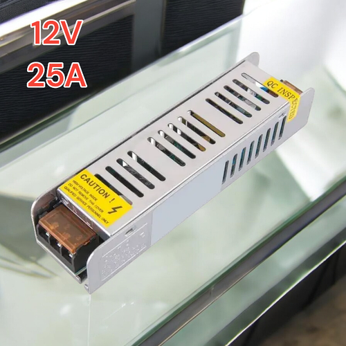 Адаптер/Блок питания 12V 25A METAL Long (ID#2311748885), цена: 356.90 ...