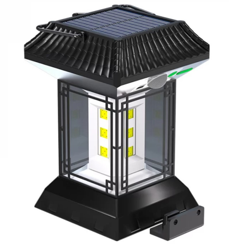 Ліхтар кемпінговий CL-T60 із сонячною батареєю і датчиком руху 8837 ...