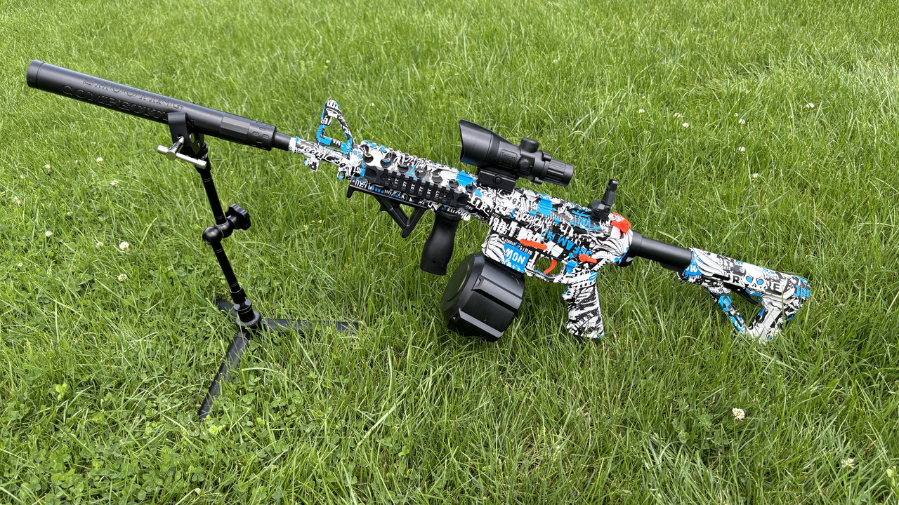 Игрушечный Автомат M4A1 стреляющий шариками орбиз, Гель бластер на ...