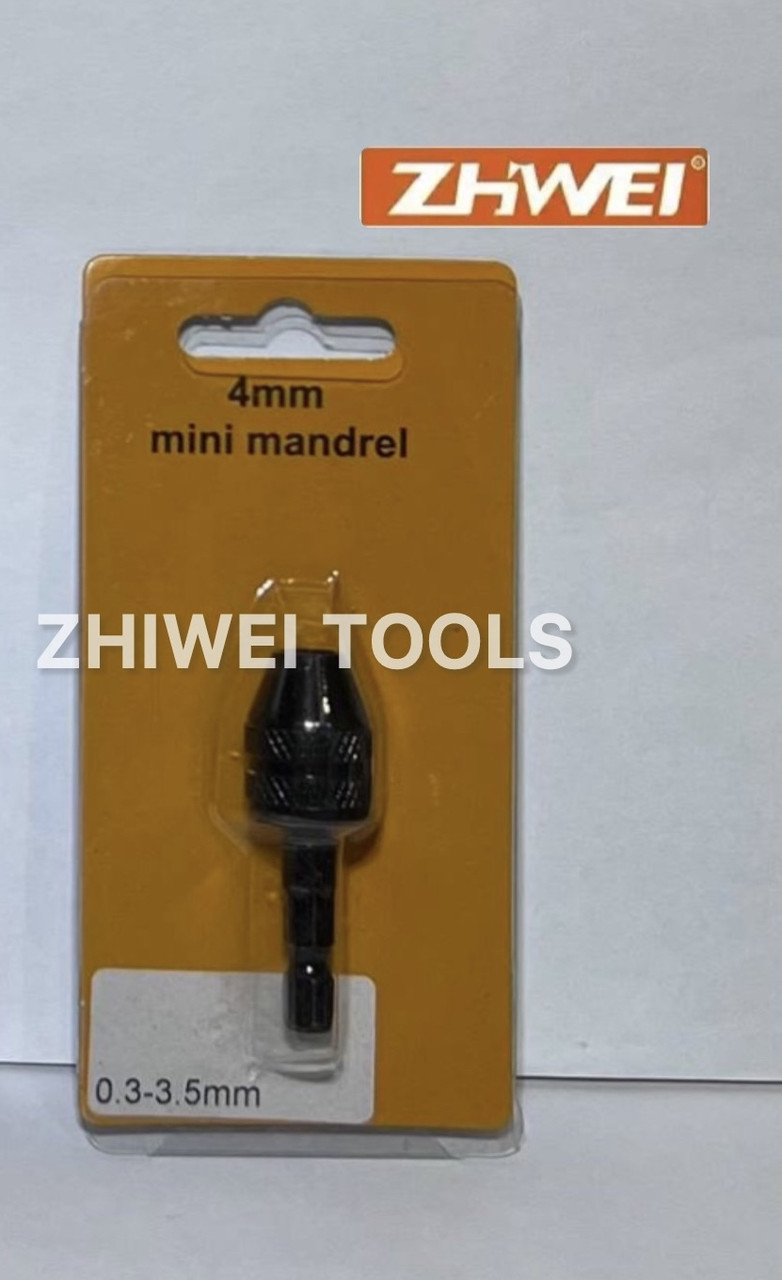 Мікропатрон кулачковий для дриля, шуруповерта та гравера шестигранний ...