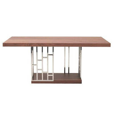 Обеденный стол в стиле Loft NS-1228 780x2000x850 мм Серый, 6671062 ...